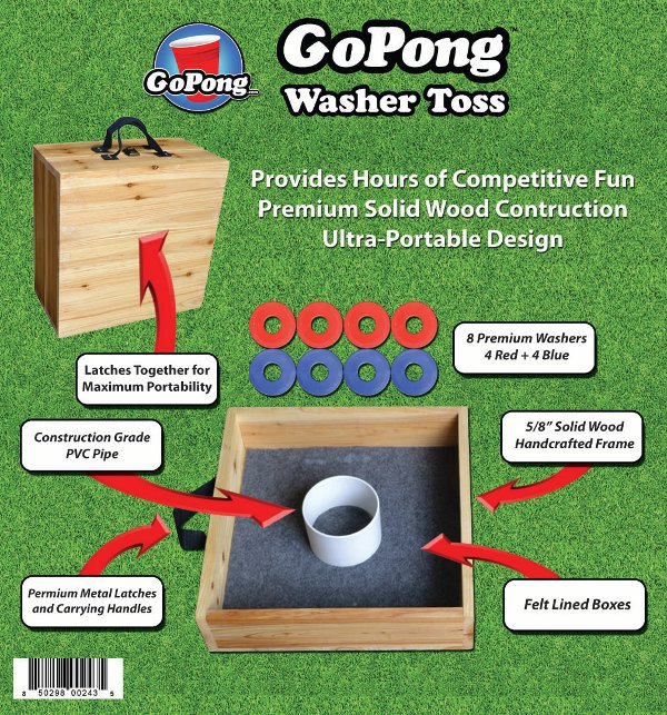 GoPong Washer Toss Review Tailgating Ideas